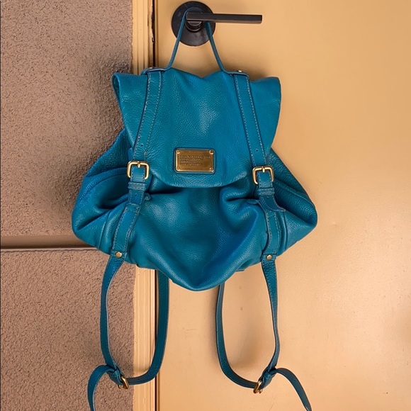 Marc By Marc Jacobs | Bags | Marc Jacobs Blue Green Backpack | Poshmark
